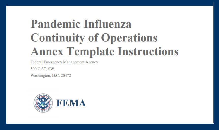 Emergency Operations Plan Template For Your Needs