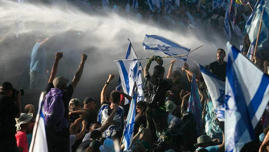 Protests Erupt in Israel as Legislature Passes First Judicial Reform Act